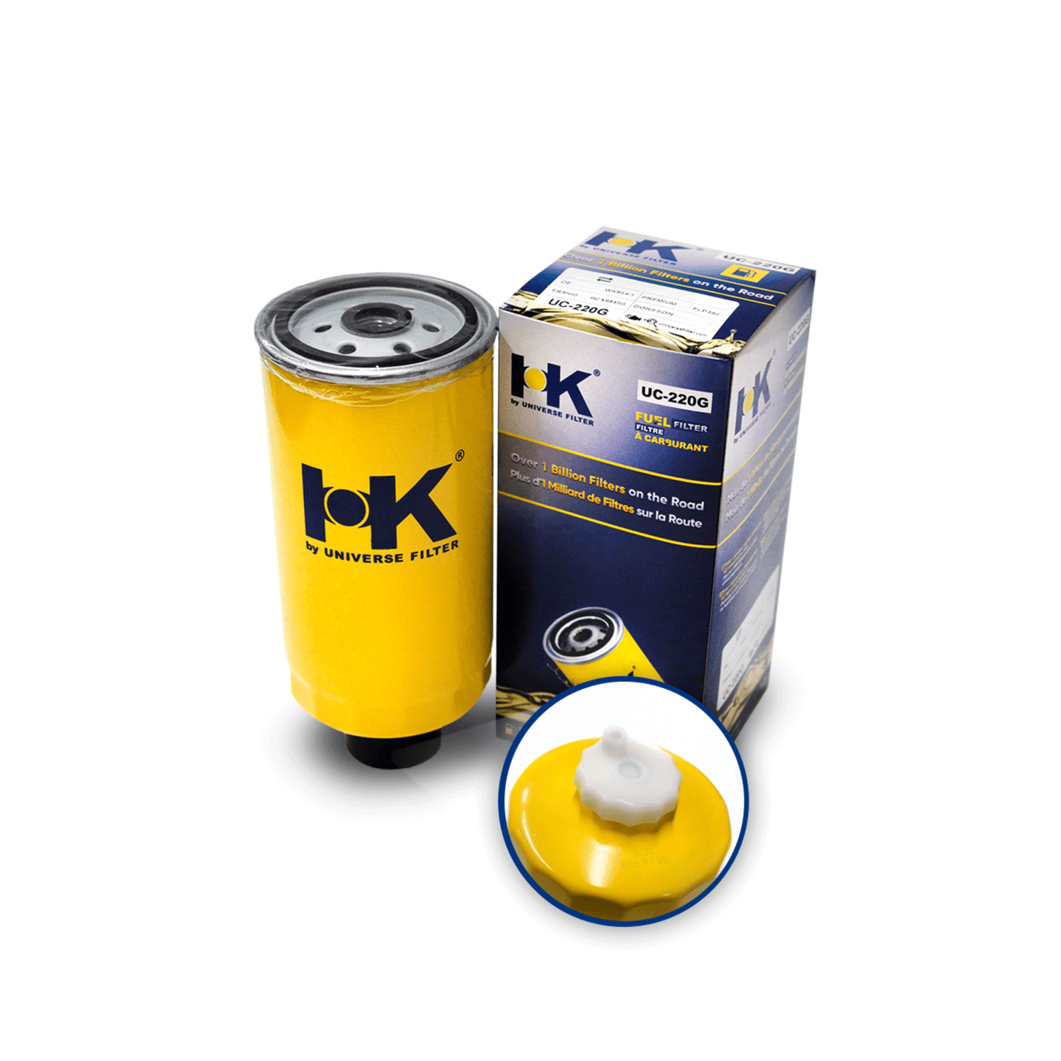 FILTRO DE COMBUSTIBLE UC-220G - SWISSLUB